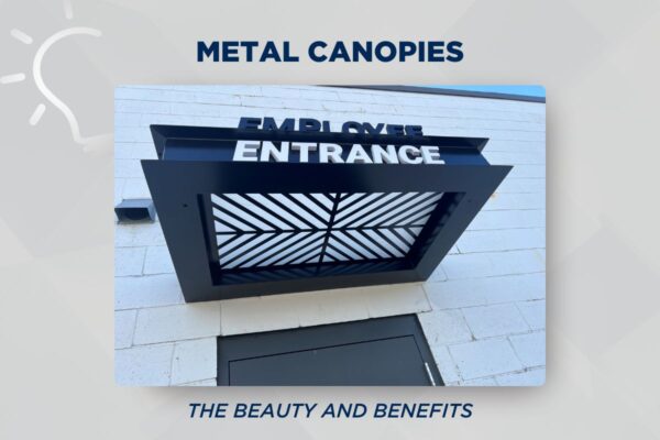 Metal Canopies by Innovative Signs- Your Milwaukee Sign Co.