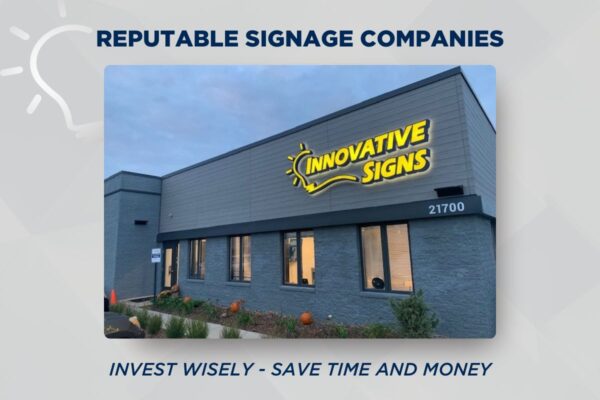 First Impressions, Great Results - Home | Innovative Signs